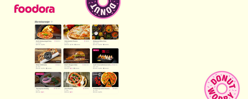 shop.foodora.se - Vår webbshop för foodora-partners